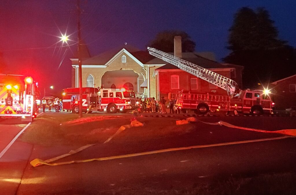 Church wall collapse causes commotion in Franklinville – Randolph Record
